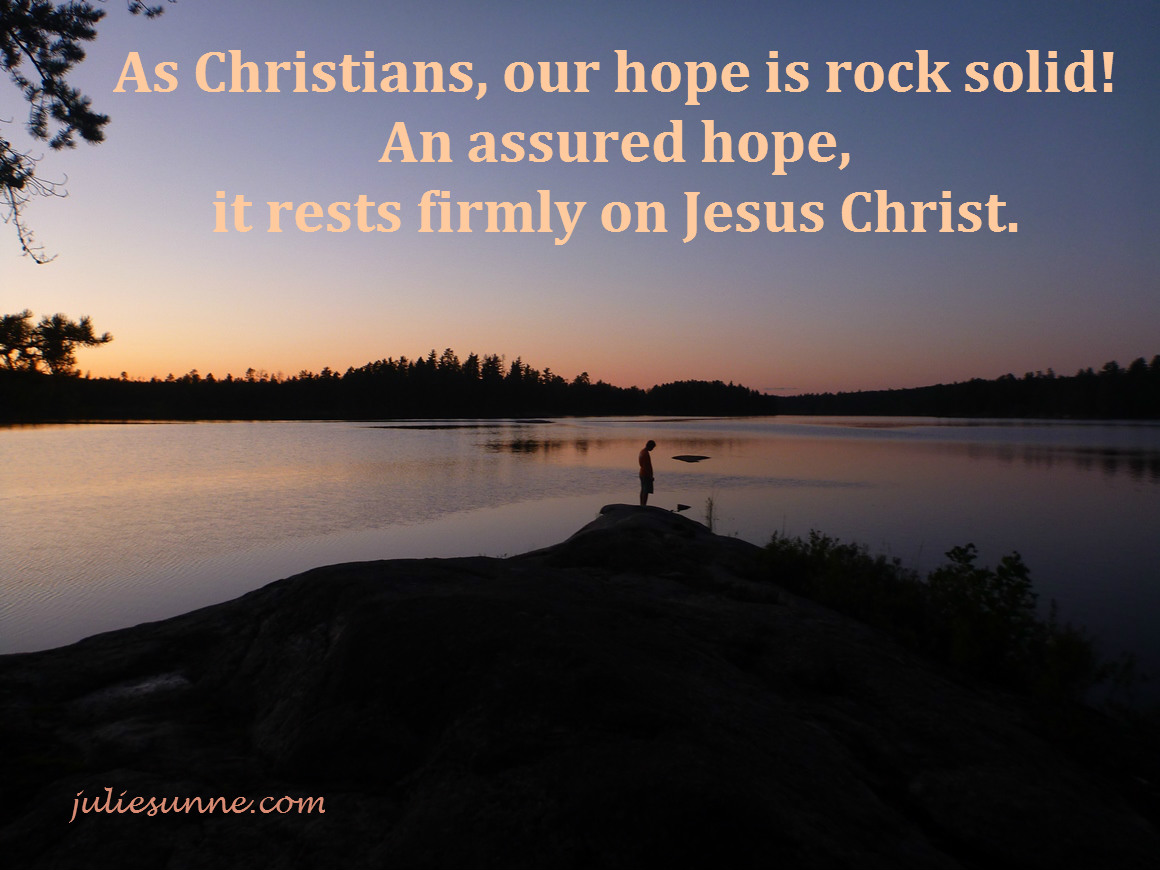 Where Does Your Hope Rest? | Julie Sunne