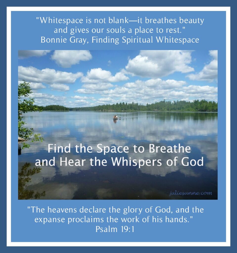 Find The Space To Breathe And Hear The Whispers Of God | Julie Sunne