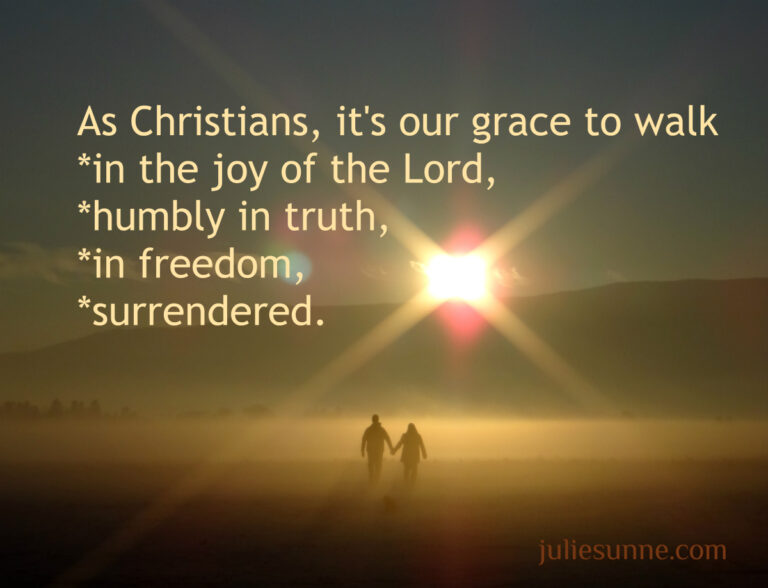 Christians Mess Up Too: Four Ways to Walk in Grace - Julie Sunne